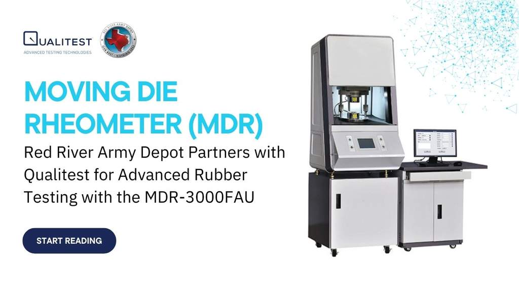 Moving Die Rheometer (MDR) | Worldoftest